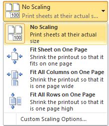 Excel Printing