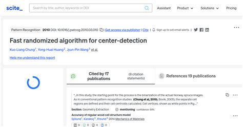 Fast Randomized Algorithm For Center Detection