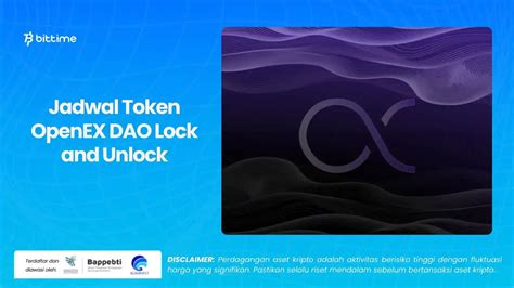 jadwal token openex dao lock and unlock