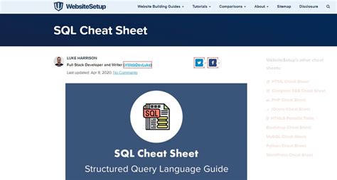 60 Best Resources For Learning SQL Database Star