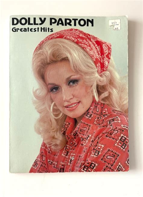Rare 1976 Dolly Parton Greatest Hits Songbook Etsy
