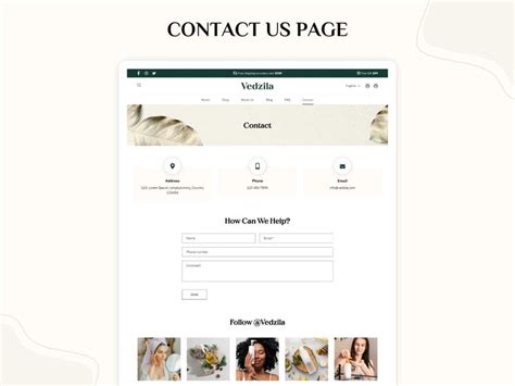 Vedzila Shopify Skincare Theme Shopify Beauty Theme