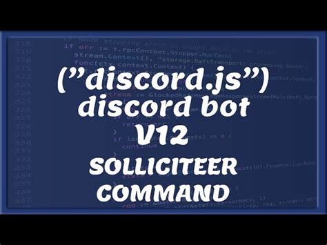 Discord Bot Tutorial V12 Ep 01 Youtube