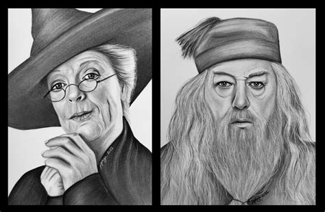 Mcgonagall X Dumbledore Etsy