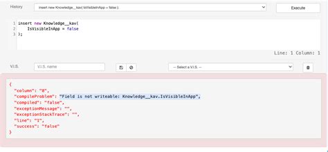 Knowledge What Is The Point Of Having Field IsVisibleInApp On Knowledge Kav If It Is Always