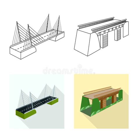 Vector Illustration Of Connection And Design Logo Collection Of Connection And Side Vector Icon