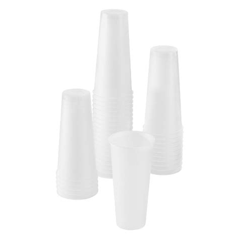 Karat [500 Pack 24oz] Tall Plastic Cups Frosted Pp Cups 90mm C