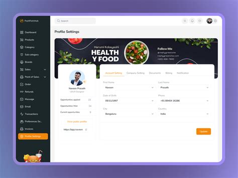 Pos Admin Panel Figma