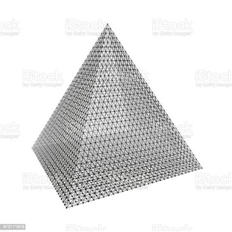 Pyramid Regular Tetrahedron Platonic Solid Regular Convex Polyhedron 3d Connection Structure
