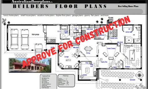 Create Your Australian Architectural Plan House Plan Floor Plan For