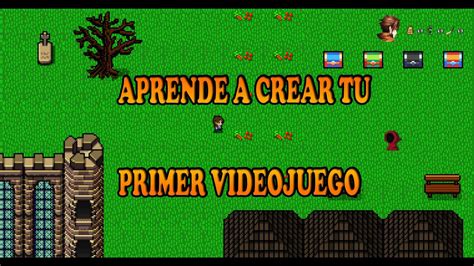 Aprende A Hacer Tu Primer Videojuego DiseÑa Tu Historia Youtube