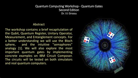 Pdf Quantum Computing Workshop Quantum Gates