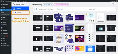 How To Display Dropbox Photos As Gallery In Elementor Codeconfig