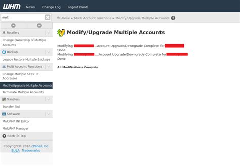 How To Use Multi Account Functions In WHM Jaipur Hosting Blog