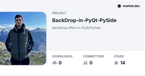 Backdrop In Pyqt Pyside Ecosystem Directory Marketdev