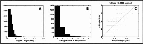 9 Detection Of Ripple Units In Ripple Bursts A The Distribution Of Download Scientific