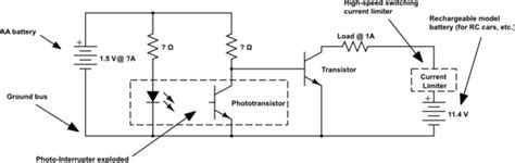 Transistors Photo Interrupter Usage Electrical Engineering Stack Exchange