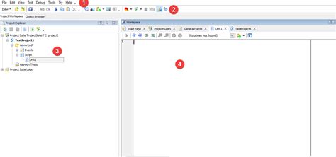 Understanding Testcomplete User Interface