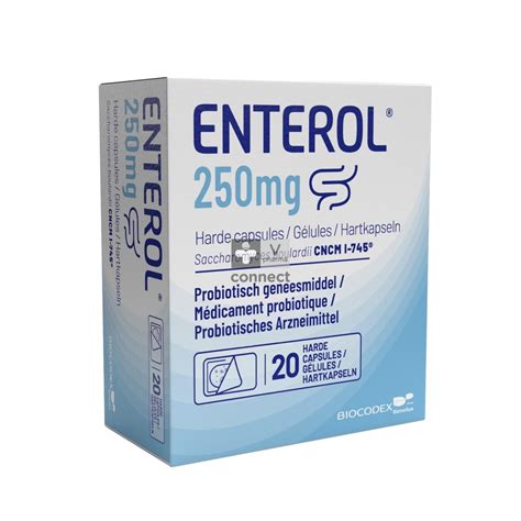 Enterol 250 Mg 20 Capsules Blister