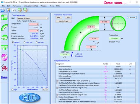 Smooth Bend With Circular Cross Section Hydraucalc