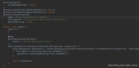 Springboot2数据库连接池自动装配原理，以及如何配置使用其他的数据库连接池（druid）为例springboot Hikari切换成druid原理 Csdn博客