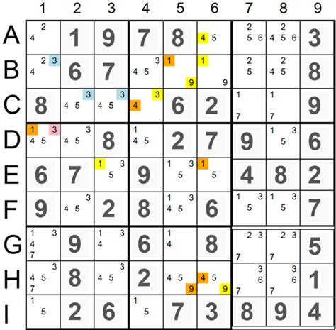 Sudoku Algorithms - X-Chains Elimination - PuzzleMystery.com