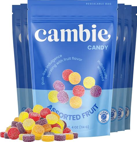 Sugar Free Fruit Chews Candy 1 Lb Diabetic Friendly