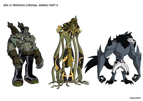 Ben 10 Original Redesign Part 5 By Fiqllency On Deviantart
