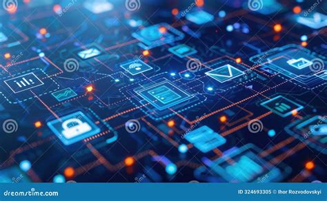 Data Science Ai And Cloud Data Concept Computer Programmer Stock Image Image Of