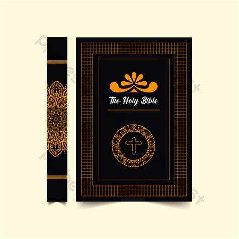 Holy Book Bible Cover Design Eps Free Download Pikbest