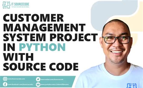 customer management system project in python with source code
