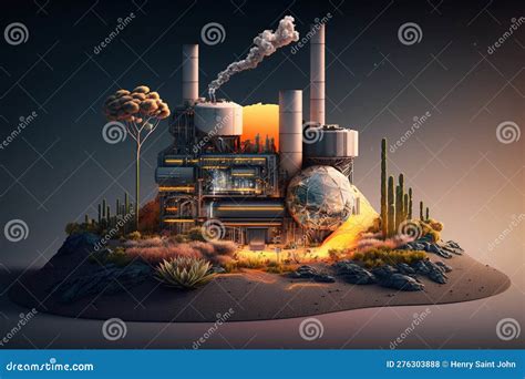 Generative Ai Sustainable Development And Renewable Energy Concepts