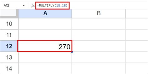 How To Multiply In Google Sheets