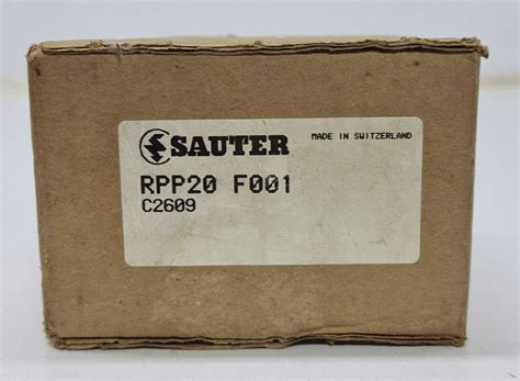 Sauter Centair Rpp20 Rpp 20 F001 Regulator Universal Controller