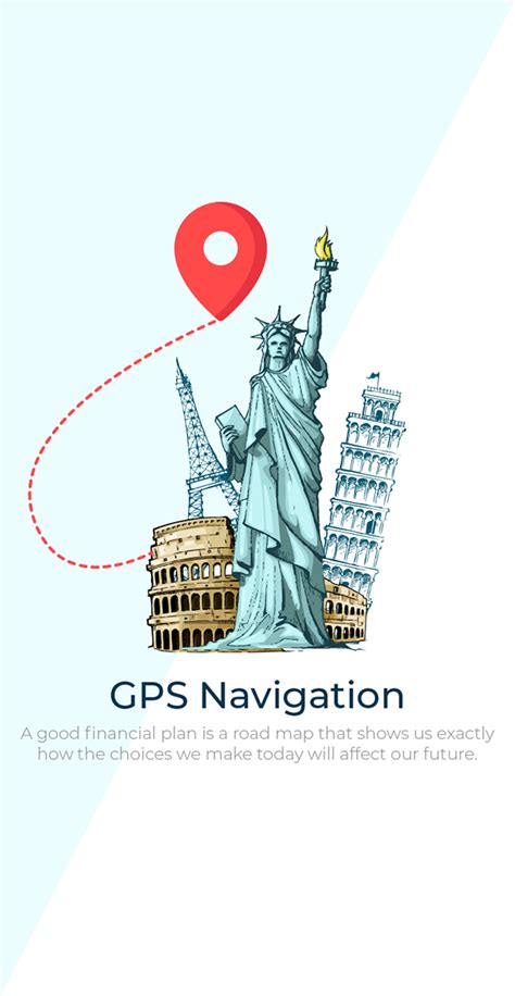 GPS Navigation App UI Design On Behance