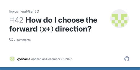 How Do I Choose The Forward X Direction · Issue 42 · Liuyuan Pal