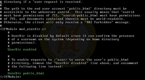 Lab 84 Konfigurasi Userdir Pada Apache Webserver ~ Haus Ilmu