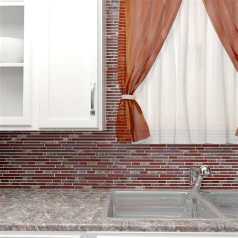 Tessera Piano Mosaic Wall Tile Bordeaux Sample Contemporary