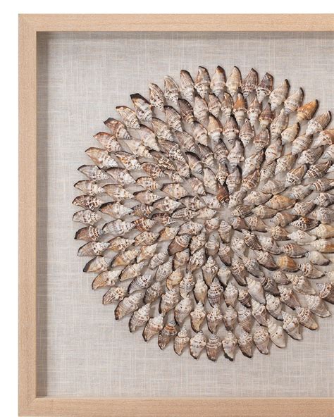 Riviera Framed Wall Art Seashell Wall Art Shell Crafts Shell Crafts Diy