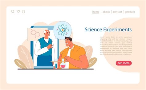 Premium Vector Science Engagement Concept Interactive Learning With