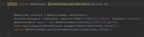 Java Ask Selenium To Wait Webdriverwait Issue Stack Overflow
