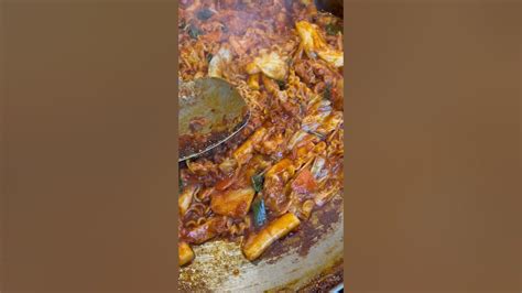 닭갈비에 라면 사리 Youtube