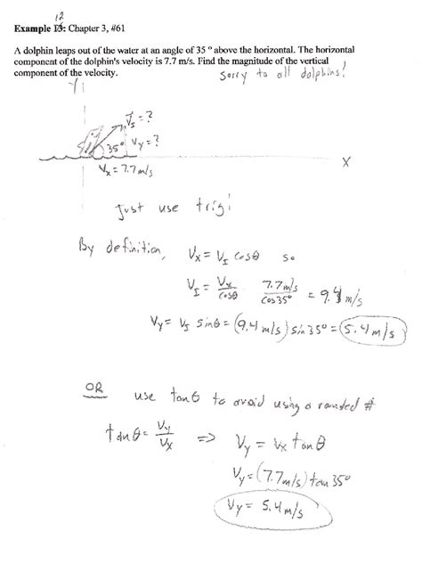 Essential Physics Example With Answers Phys 200 Docsity