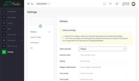 Mailer Email Marketing Application By Gainhq Codecanyon