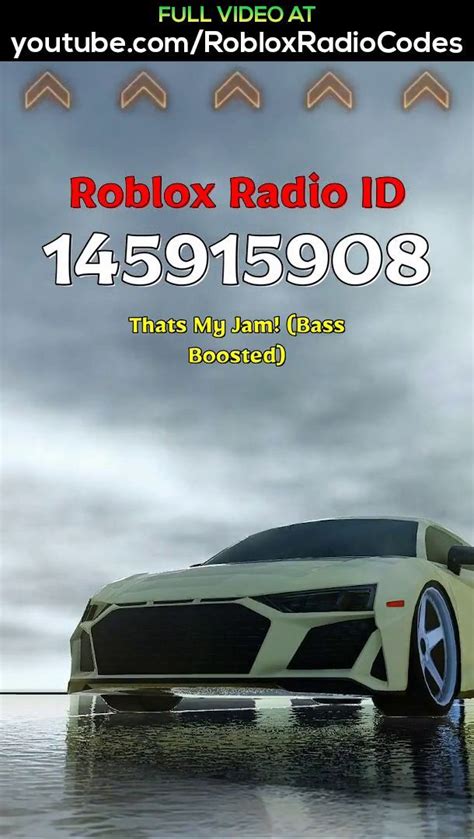 That S My Jam Bass Boosted Roblox Code