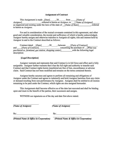 Claim Assignment Agreement Template 10 Examples Of Professional
