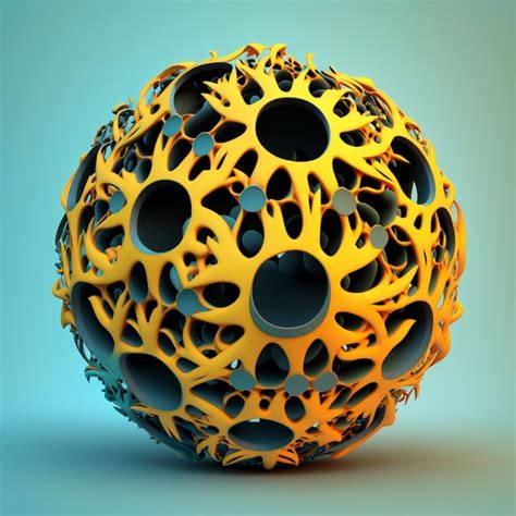 Premium Photo Abstract Sphere 3d Render Ai Generative Premium Photo Abstract Sphere 3d Render Ai Generative