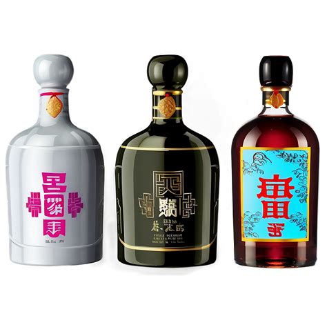 Download Asian Inspired Liquor Bottle Png Bhs95