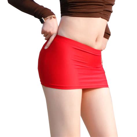 Red Micro Skirt