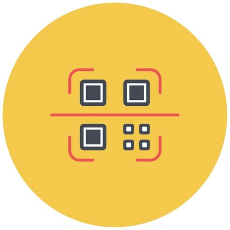 Premium Vector Scan Qr Code Line Illustration